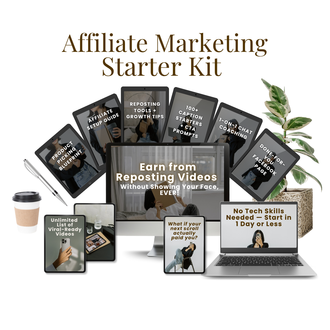 Affiliate Marketing Starter Kit Chill Entrepreneur